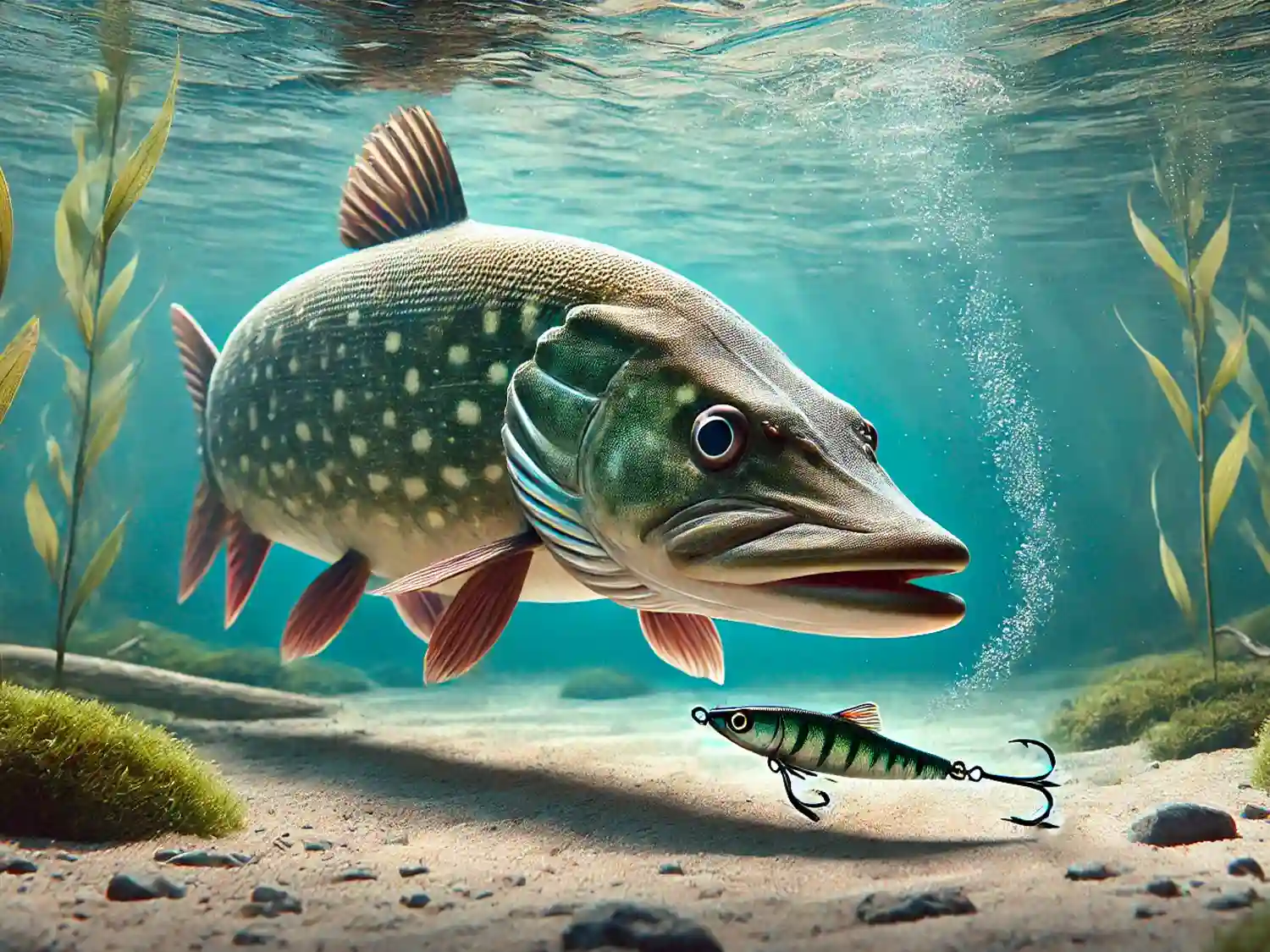 Linea laterale e campo visivo dei pesci predatori - Webpesca
